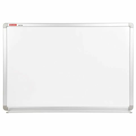 Доска магнитно-маркерная 60х90 см, улучшенная алюминиевая рамка, гарантия 10 ЛЕТ, BRAUBERG Premium, 231714