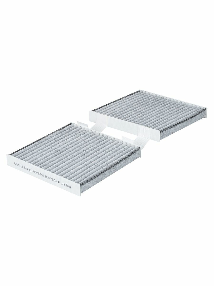 Фильтр салонный угольный, без авто климата (2 шт.) Carville Racing CRVC19004 для BMW X3, X4 / БМВ Х3, Х4