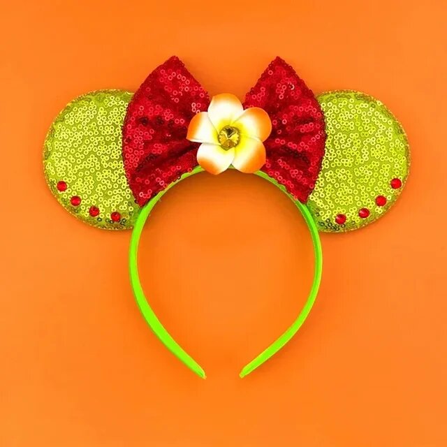 Аксессуары для волос Disney Tinker Bell для девочки: крылья, повязка на голову феи, детская повязка на голову с цветочными лозами и ушками, женская повязка на голову Silver Mist для малышей.