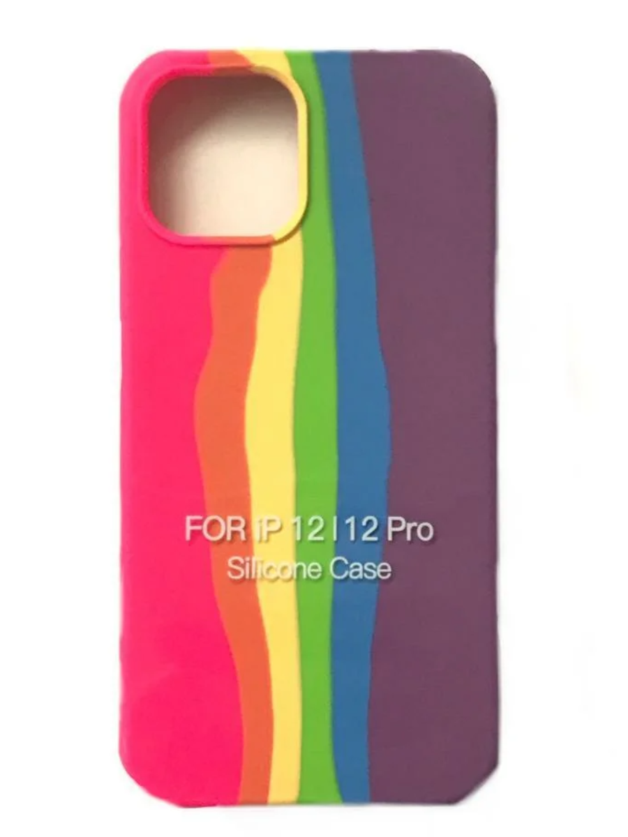 Чехол-накладка для iPhone 12 Pro , Soft-touch (разноцветный)