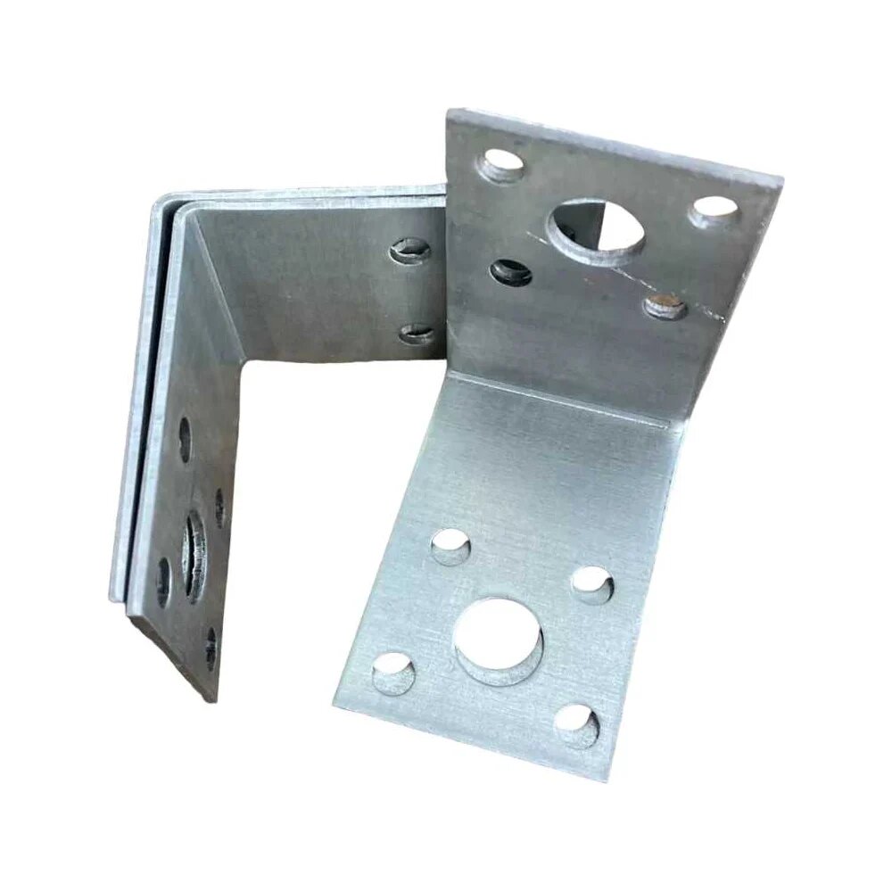 Крепежный перфорированный уголок 23 болта 50x50x35 ОЦ, 4 шт. B92005035234099