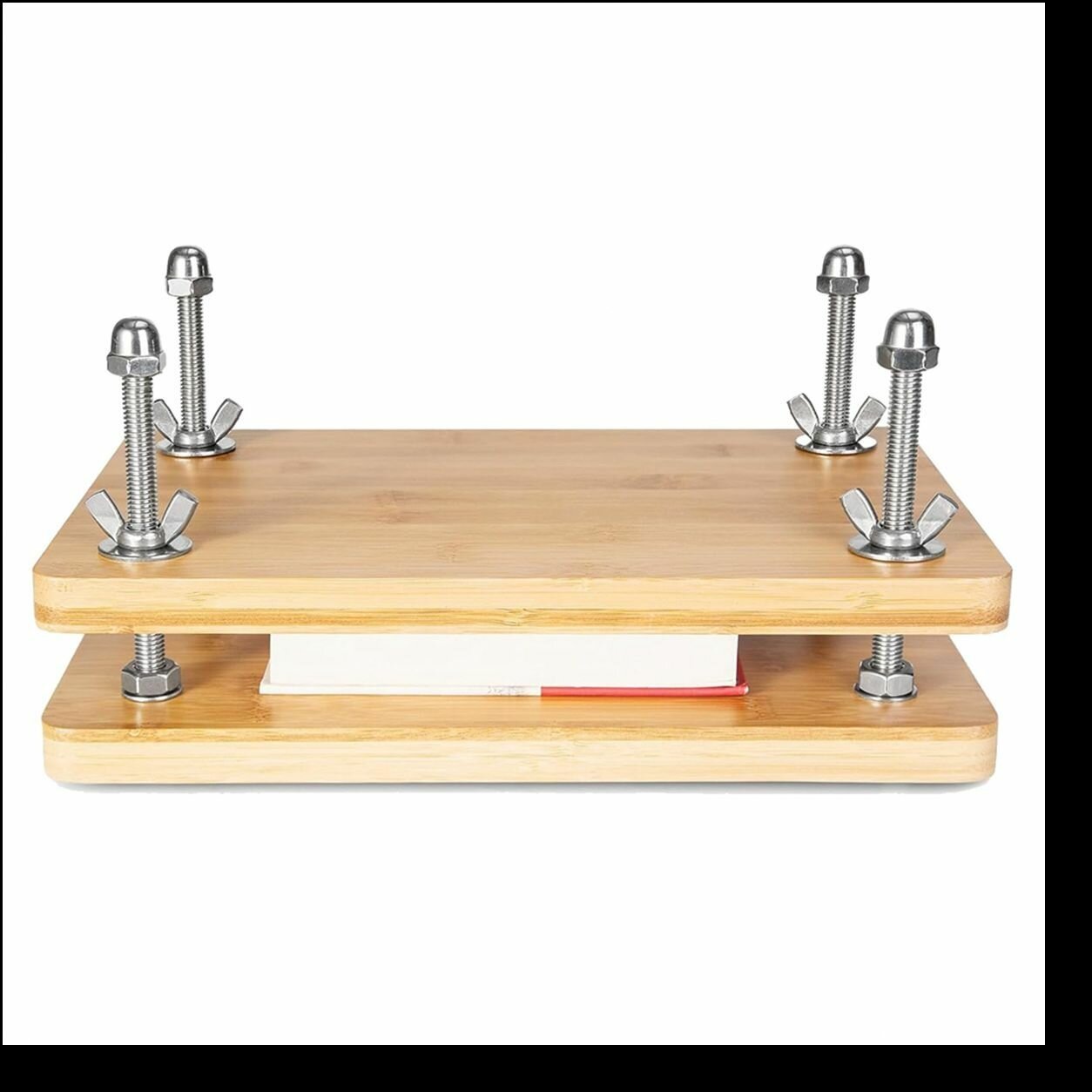 Переплетный пресс для книг, деревянный, бамбуковый