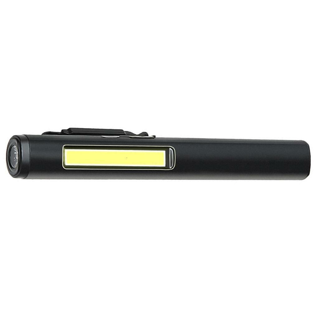 Светодиодный фонарик с магнитом, Черный