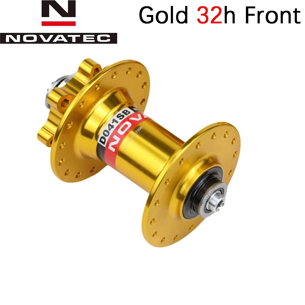 Novatec D041SB D042SB дисковые тормозные ступицы 32 отверстия Gold Front 32H