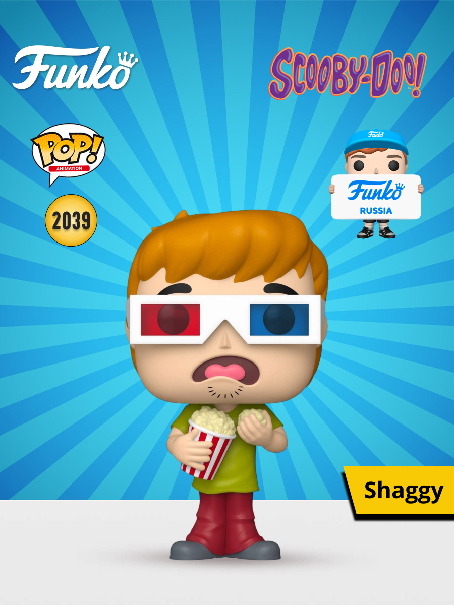 Фигурка Funko POP! Animation Scooby-Doo S4 Shaggy (2039) 83581