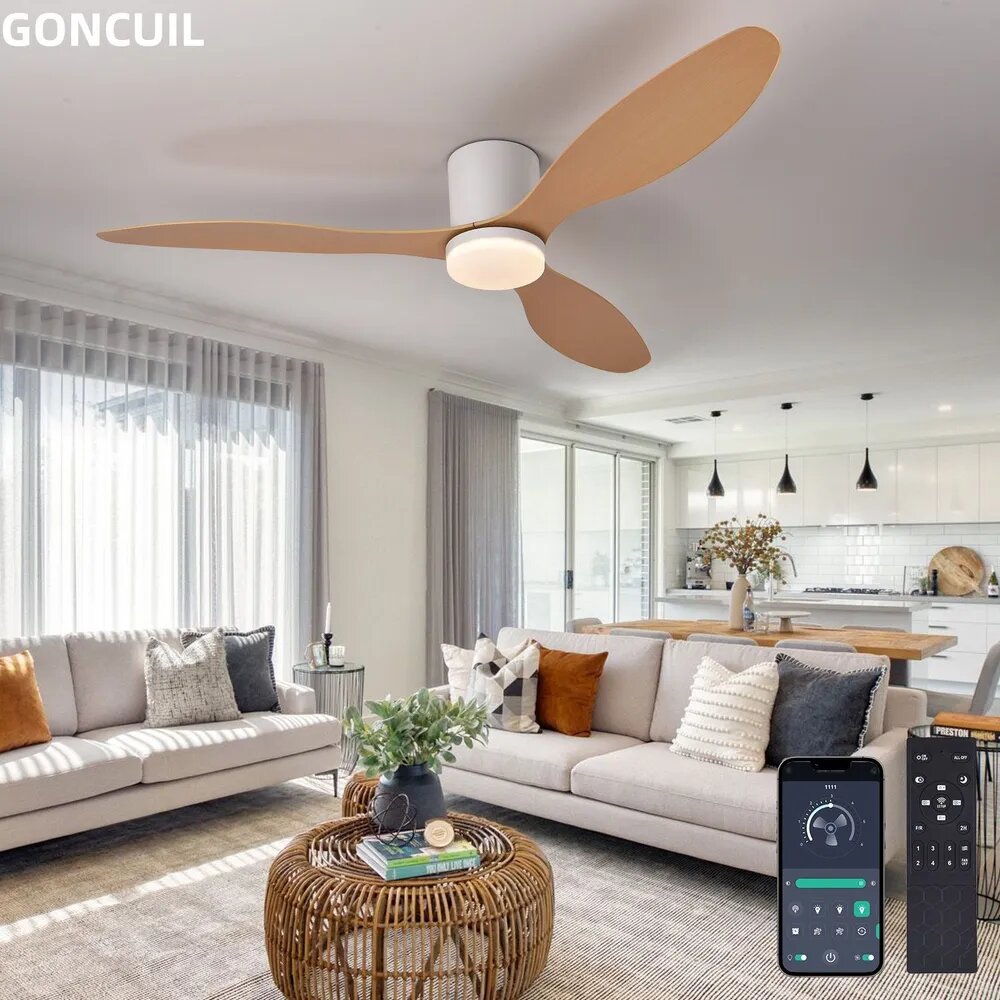 GONCUIL Люстра, LED, 40 Вт
