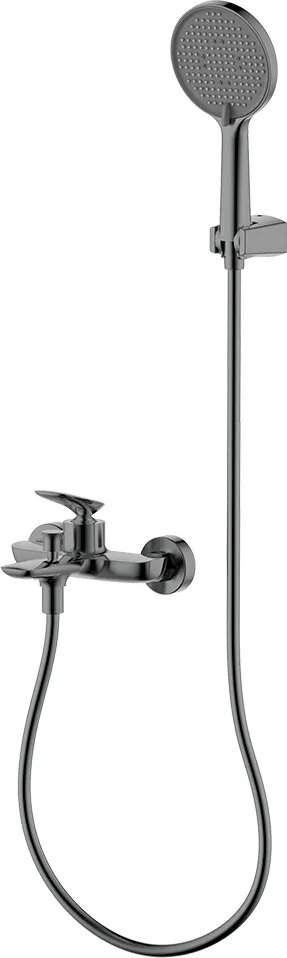 Смеситель для ванны и душа AQUAme Como AQM6512GM серый