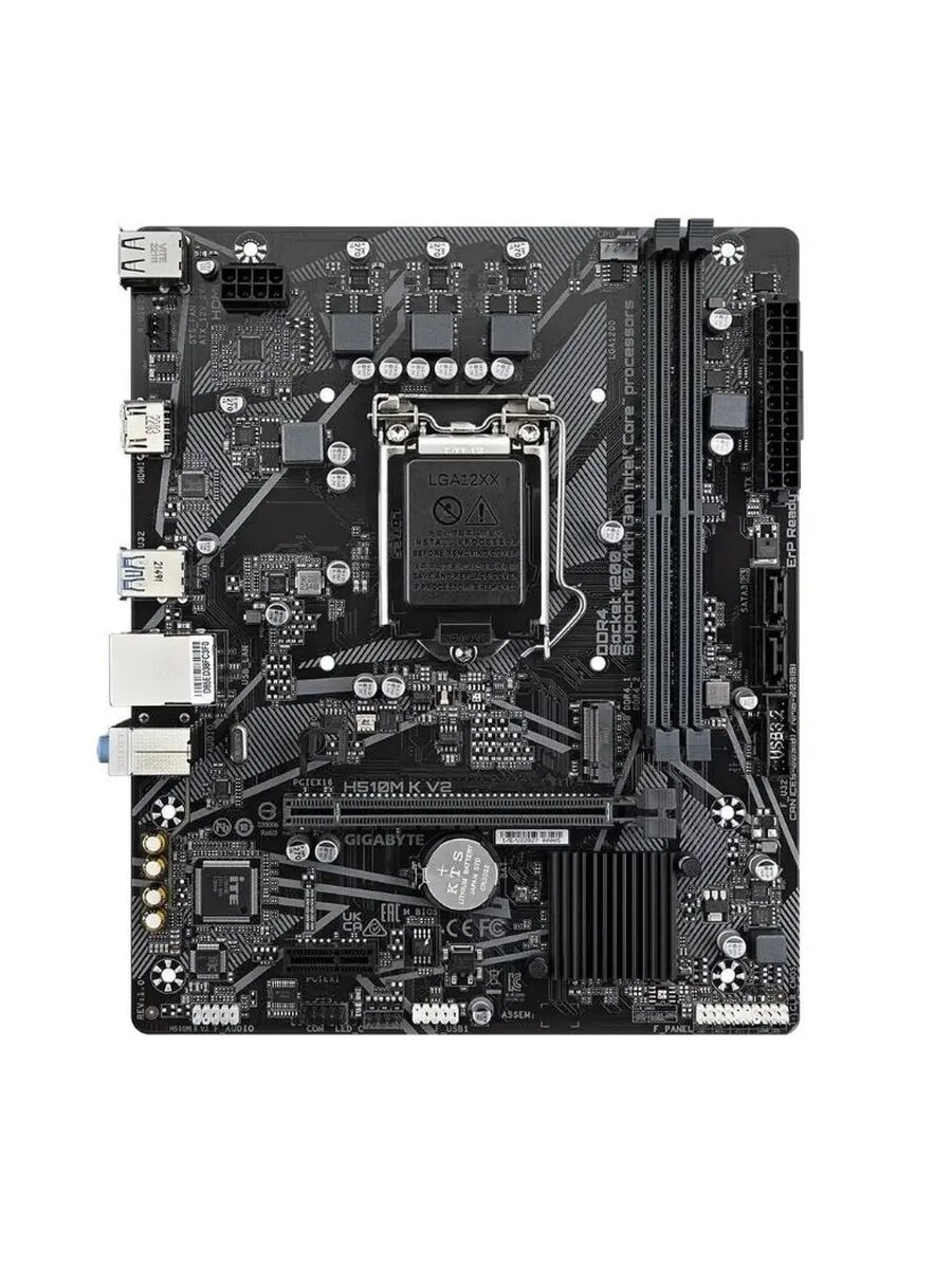 Материнская плата H510M K V2 H510M-K-V2 - LGA 1200, DDR4