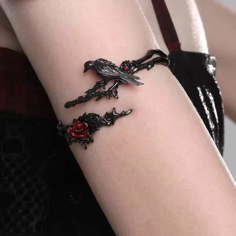 Кольцо для руки с вороновым браслетом серии Thorn