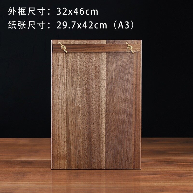 Деревянная вертикальная доска для меню A4, деревянная доска A5, папка для чеков, гравированный логотип, доска для меню напитков в ресторане