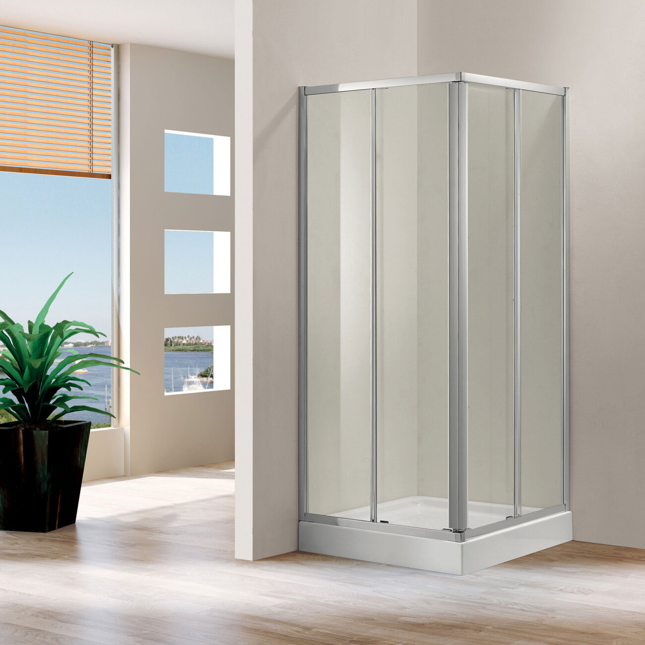 Душевой уголок CEZARES FAMILY FAMILY-A-2-80-C-Cr