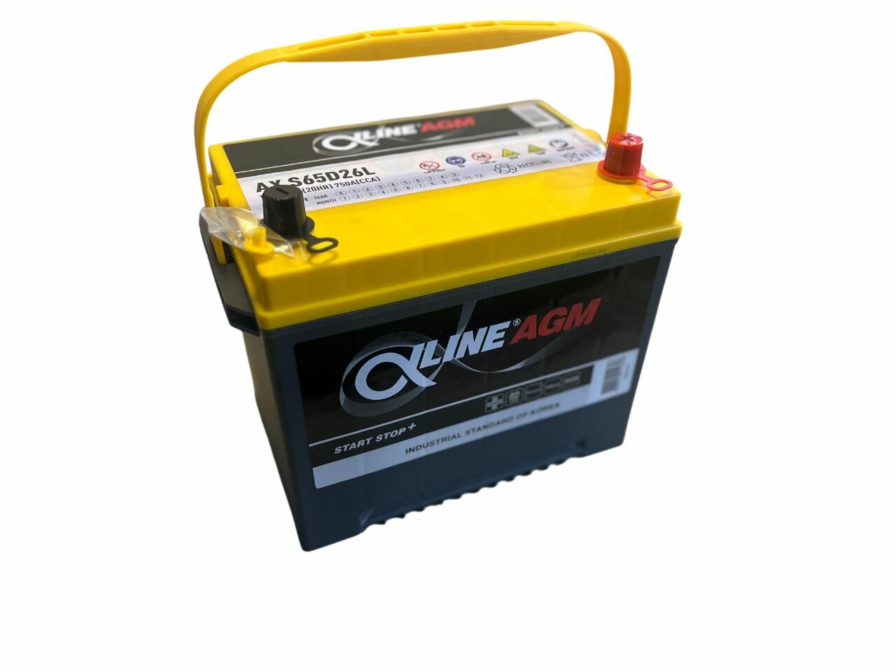 Аккумулятор автомобильный AlphaLINE AGM AX S65D26L 12В 75Ач 750А