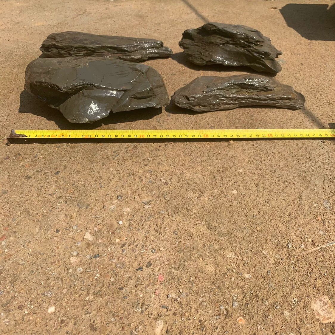 Полный набор натуральных камней для ландшафтного дизайна аквариума, плоские камни для обогрева, специальные камни для