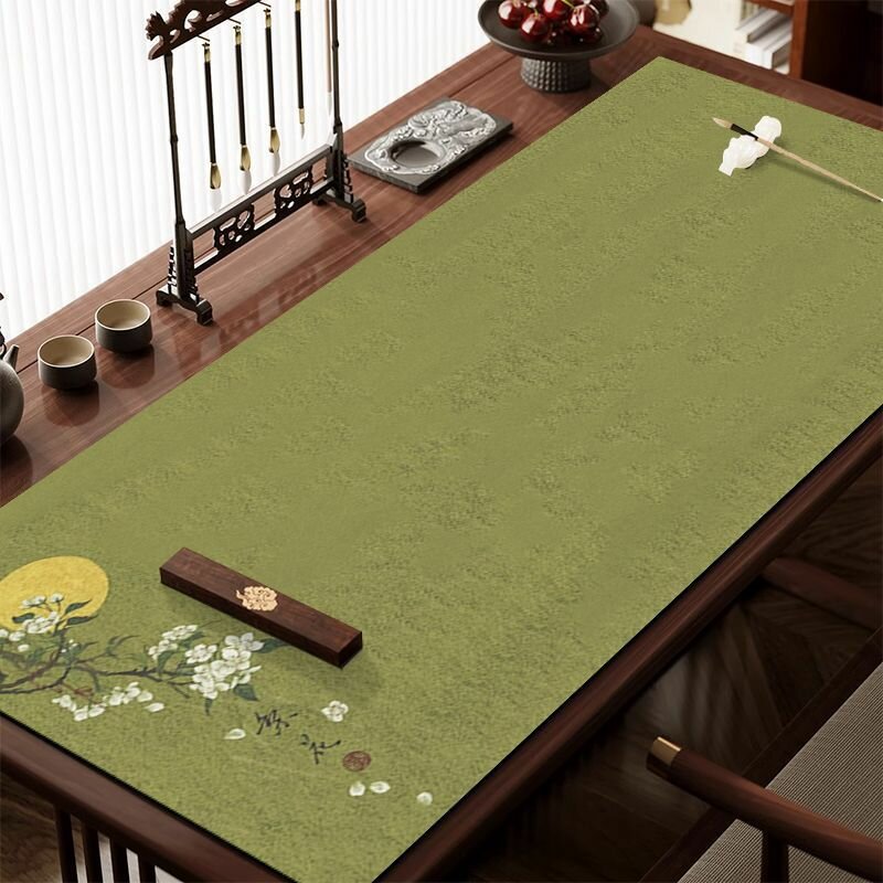 Новый китайский мат в стиле дзен из фетра, специальный коврик для каллиграфии, коврик для письма, китайский стиль, большой размер скатерти для кабинета
