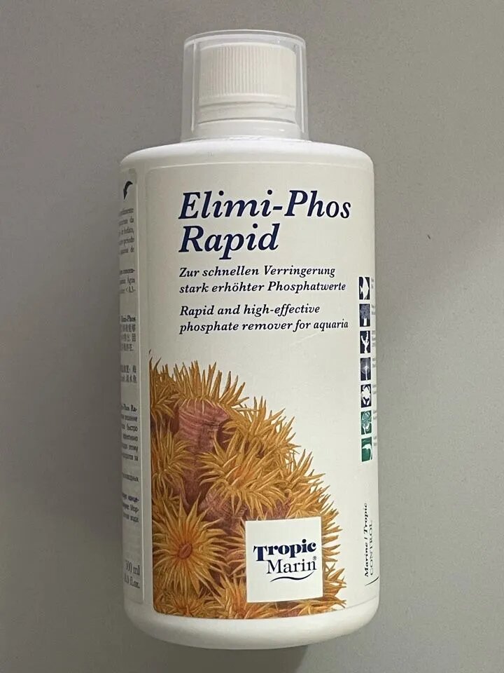 Антифос Tropic Marin Elimi-Phos Rapid для морского аквариума 500 мл