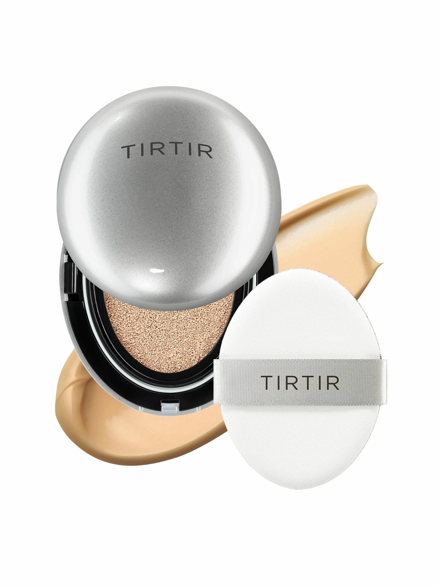 TIRTIR Тональный кушон Mask Fit Aura Cushion (27N Camel)