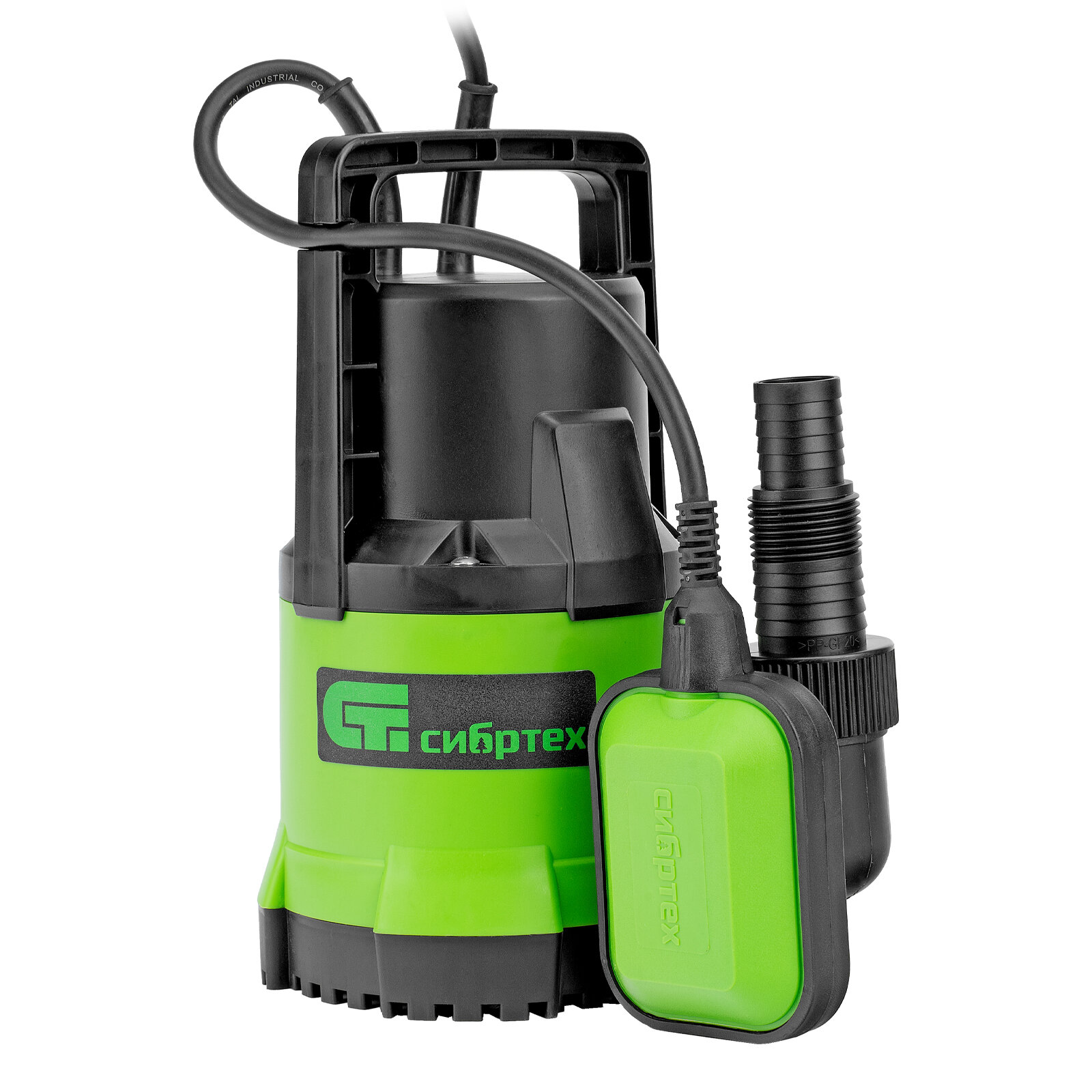 Дренажный насос для чистой воды СДН500-5, 500 Вт, напор 8 м, 8000 л/ч Сибртех 97262