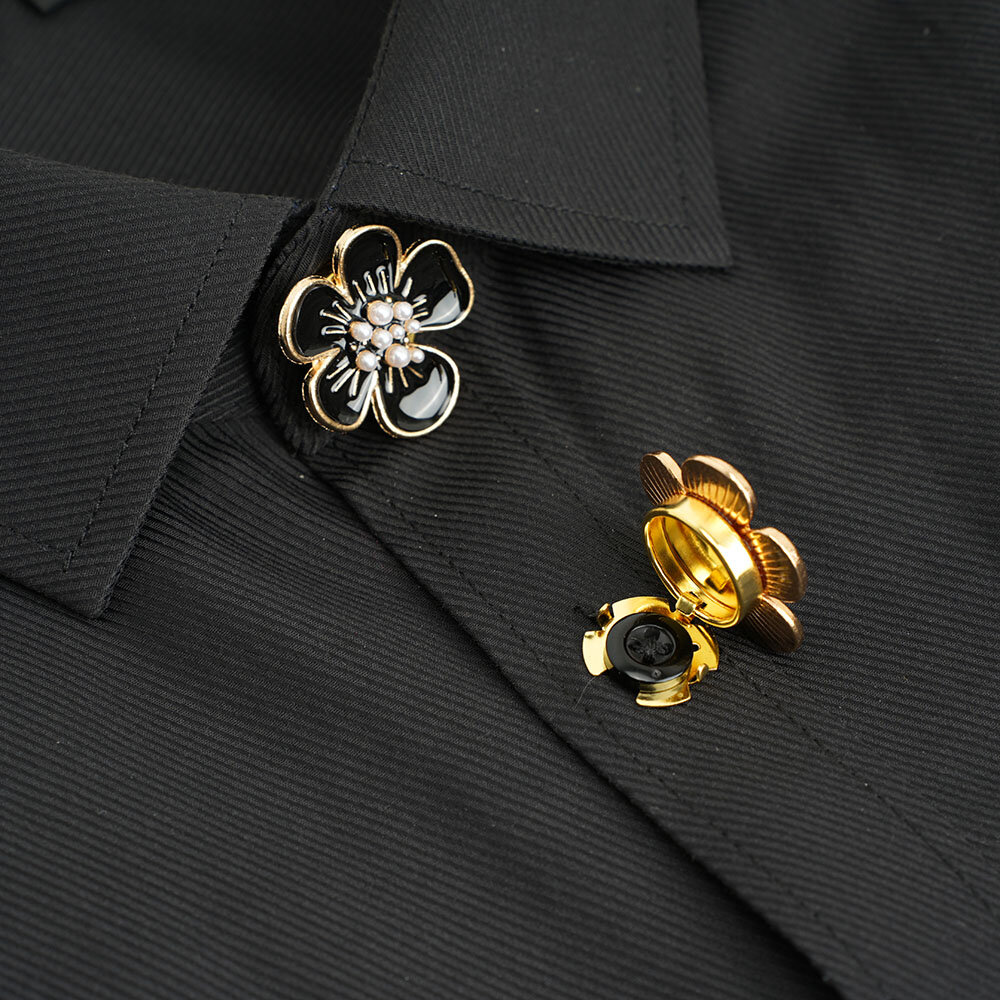 Накладки декоративные клипсы для пуговиц, Красивые аксессуары для одежды, Зажим для запонок на рубашке