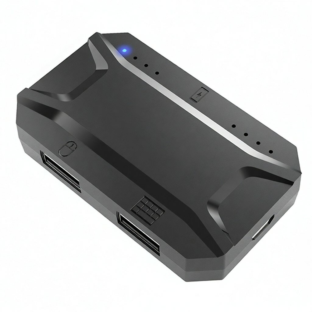 Конвертер Клавиатуры: 5.0 Универсальная Совместимость Компактный Игровой Адаптер - Стабильное Соединение Для Мобильных Геймеров С IOS И Android Устройствами