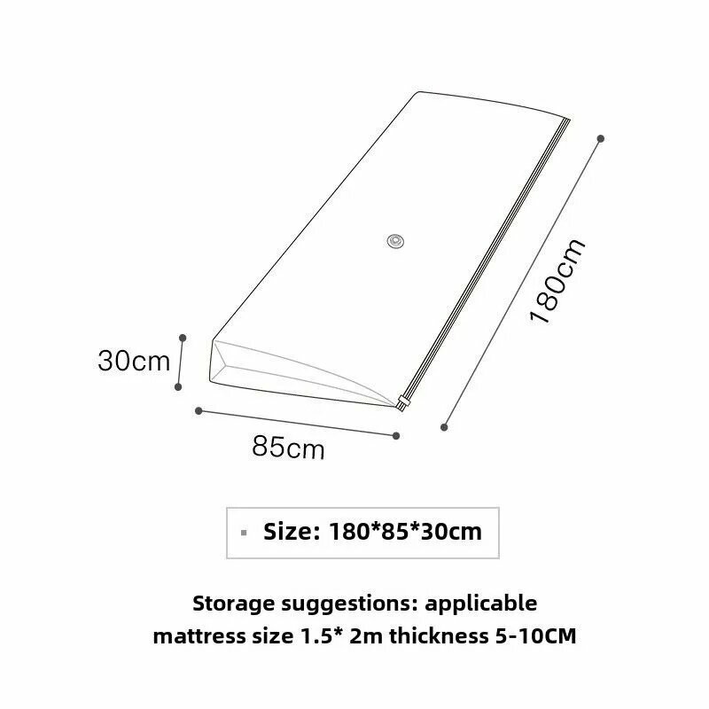 Вакуумная сумка для хранения матрасов из латекса с матовым покрытием Taili, большая коллекционная упаковка для переезда размером 180*85*30 см,
