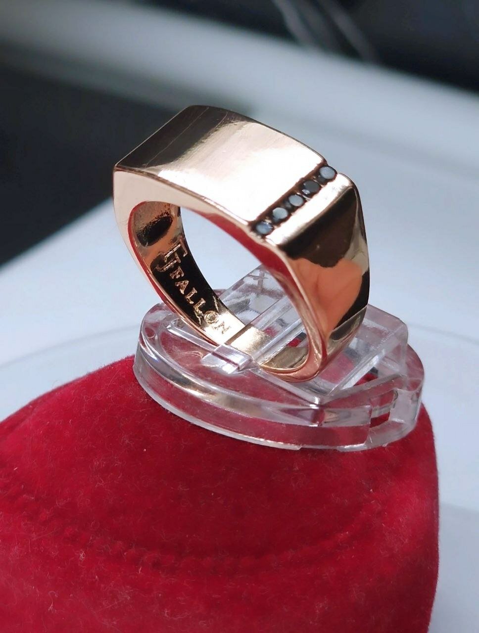 Печатка, фианит