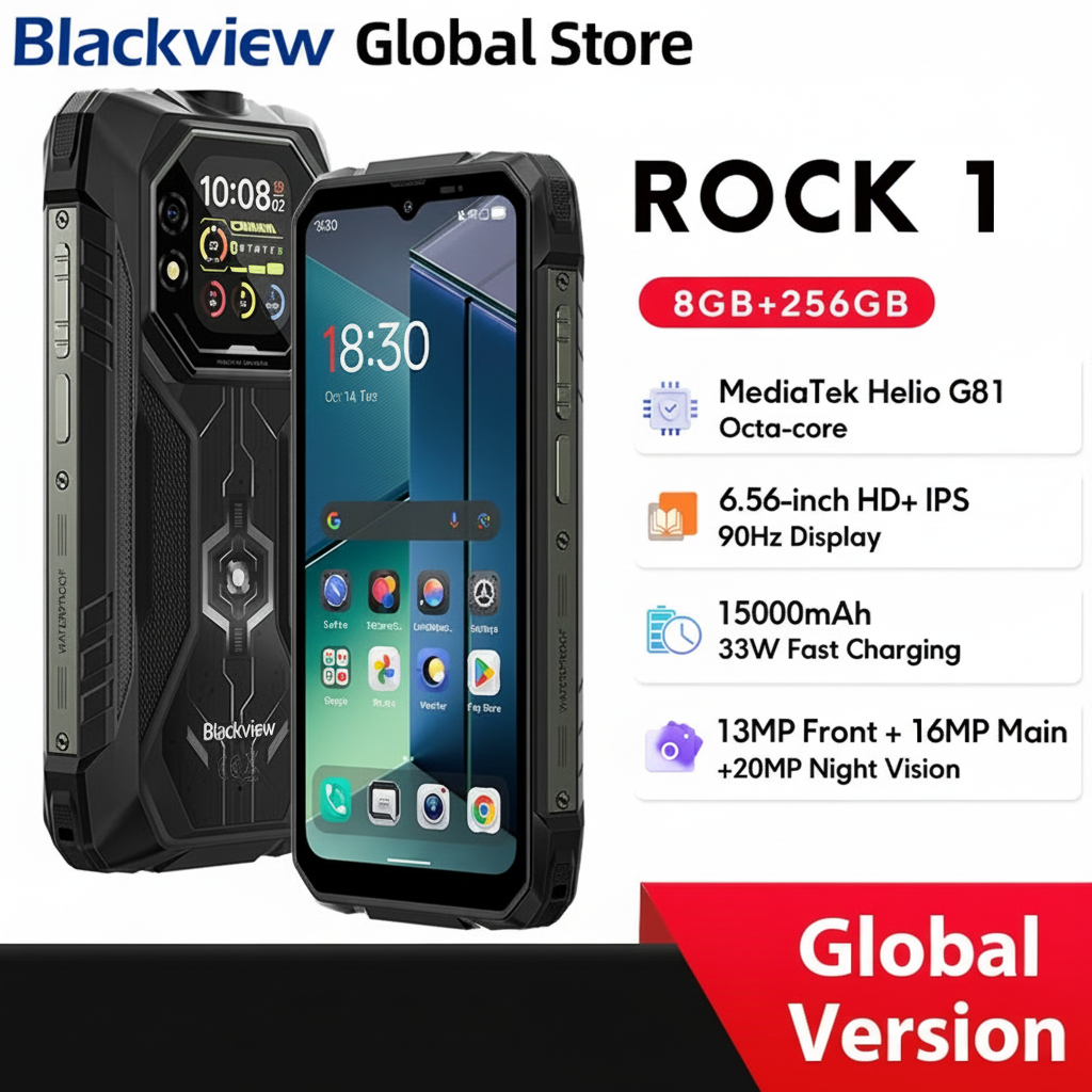 Смартфон Blackview Rock 1, 8/256ГБ — фото 1