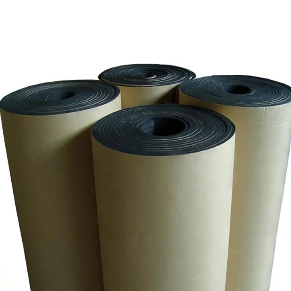 Автомобильная звукоизоляция, теплоизоляция для крыши, звукоизолирующие резино-пластиковые панели сточных труб, Теплоизоляционный материал