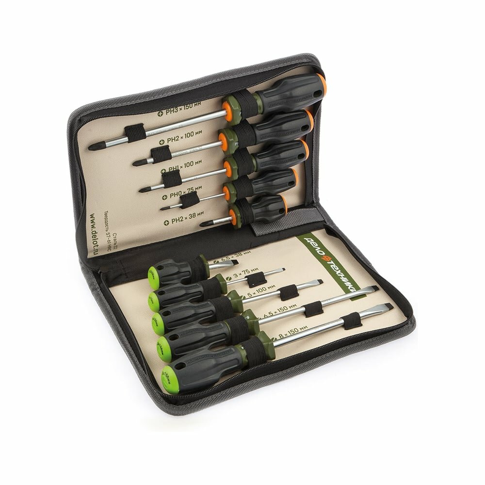 Набор отверток Дело Техники 728100