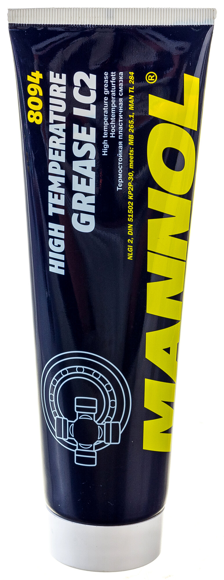 MANNOL LC-2 High Temperature Grease LC2 230 гр. Термостойкая пластичная смазка 2480
