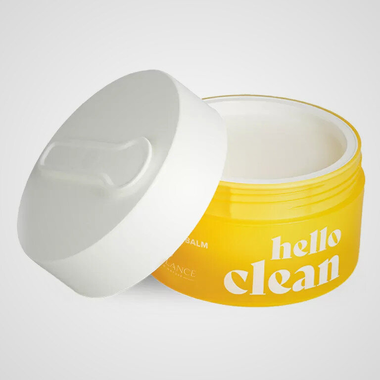 Бальзам для умывания лица для сияния кожи с витамином С 100 мл BIOBALANCE HELLO CLEAN BRIGHTENING CLEANSING BALM WITH PURE VITAMIN C Бальзам 100 мл