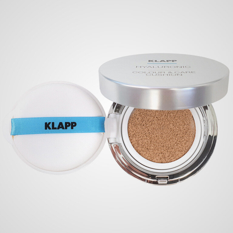 Тональный увлажняющий крем Hyaluronic кушон, тон средний 02 15 гр KLAPP HYALURONIC Hyaluronic Color&Care Cushion Foundation Тональный крем 15 гр