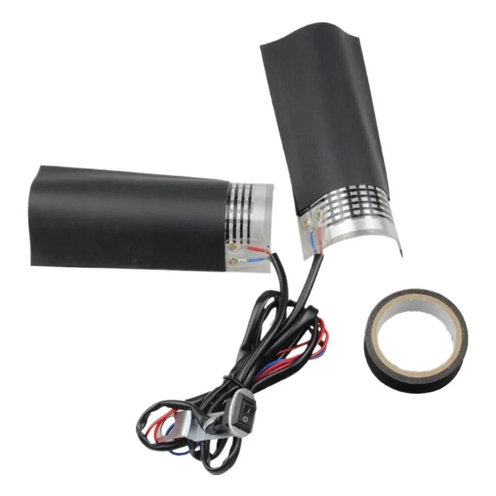 Накладки на ручки грипсы с подогревом мотоцикла, снегохода