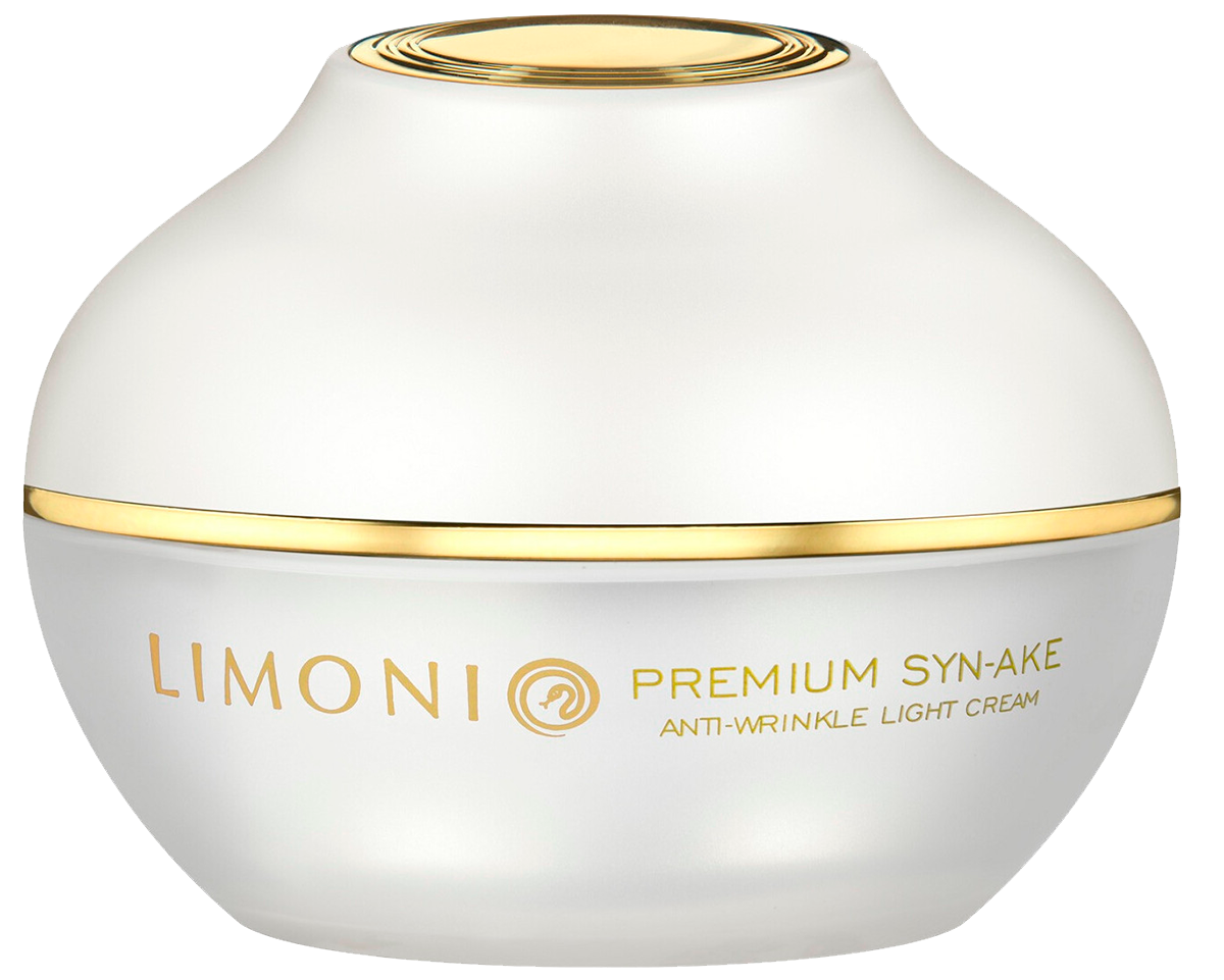 Антивозрастной легкий крем для лица со змеиным ядом, 50 мл, LIMONI