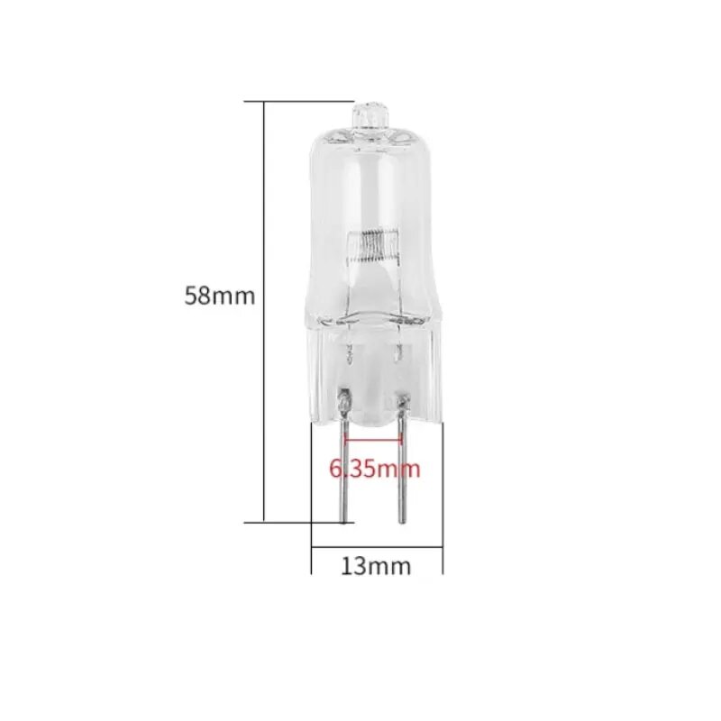 3 шт. SRATE Бестеневая галогенная лампа для проектора и микроскопа 24В 100/150/200/250Вт теплый белый/желтый Белый, 150w Yellow light, белый