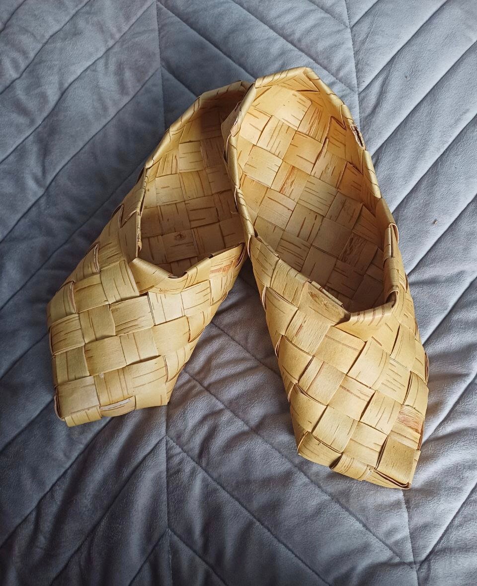 Лапти плетеные 40/41р.