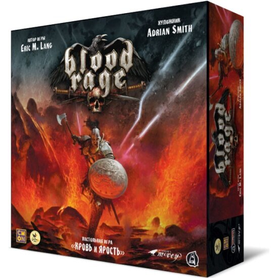 Настольная игра Crowd Games Кровь и ярость Blood Rage