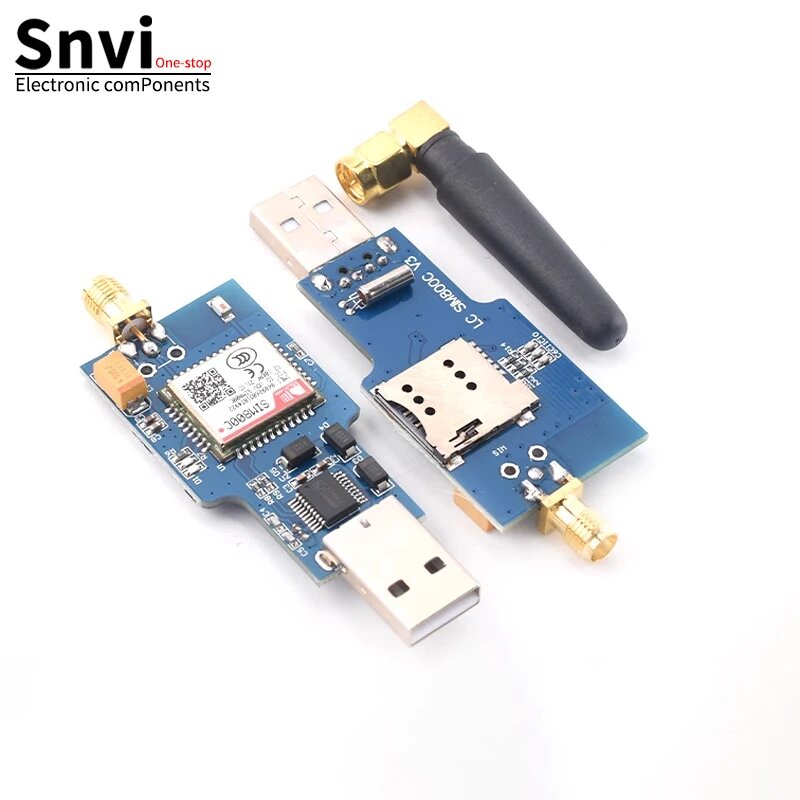 Четырехдиапазонный модуль USB-GSM GSM/GPRS SIM800C с Bluetooth SMS отправки и приема