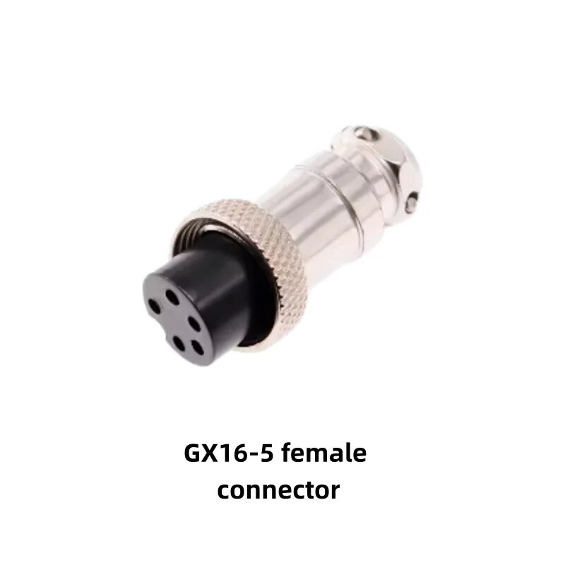 Разъем GX16 авиационный, фланцевый, фиксированный тип, M16, для монтажа на панель, 2-10 контактов