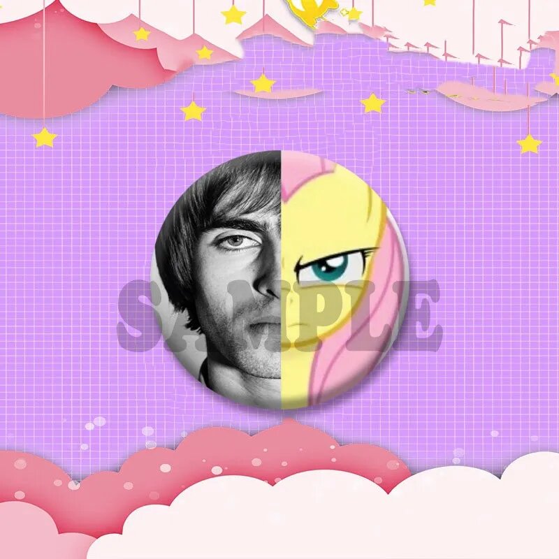 Броши на мягких пуговицах Oasis Band, значки в стиле поп-рок, певица на сумке, украшения для куртки, ювелирные изделия в стиле панк, аксессуары, булавки для лацканов ручной работы, подарок