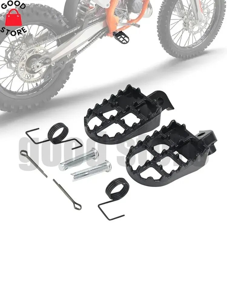 Подножки водителя для питбайка и мотоцикла Прочные и удобные аксессуары для вашего мотоцикла