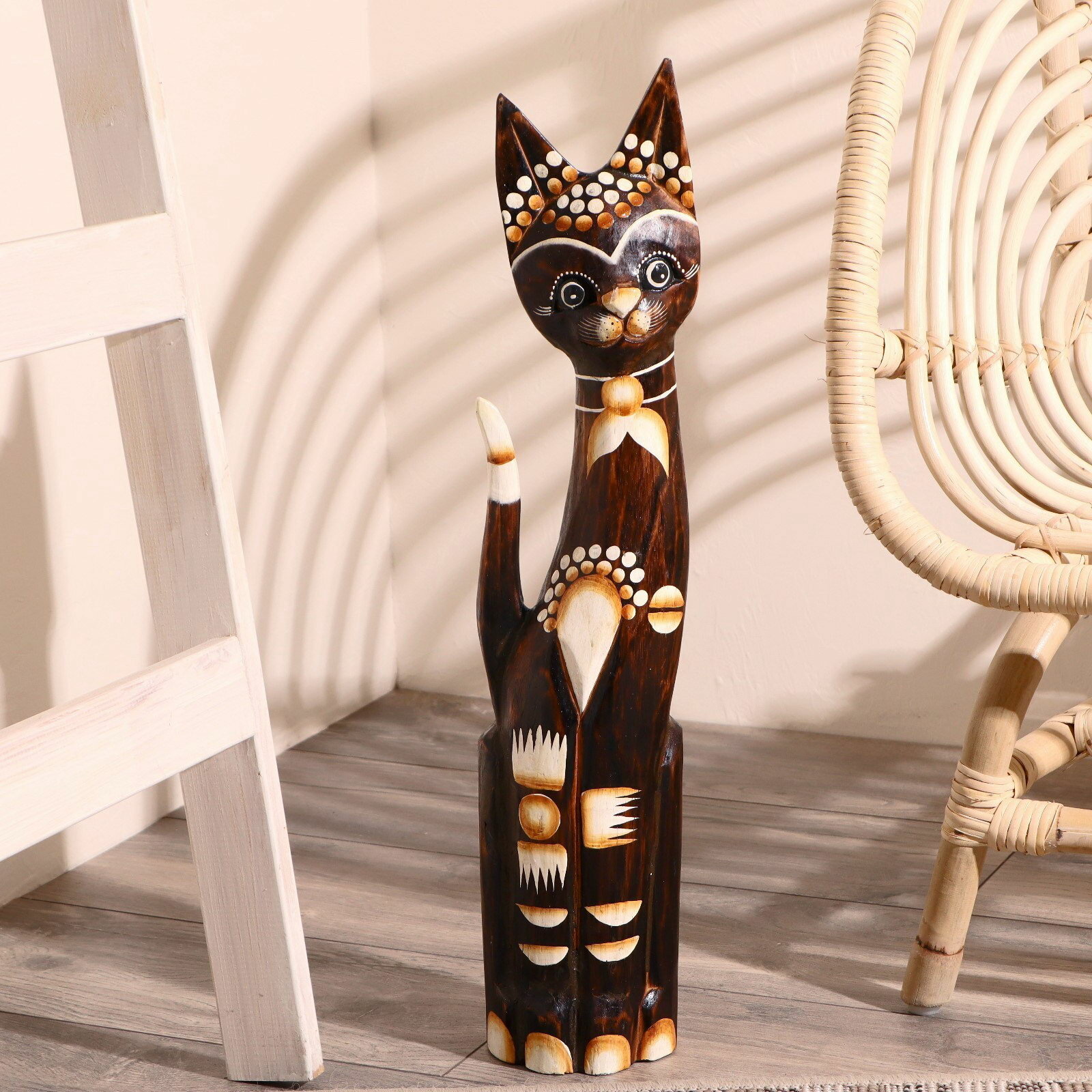 Сувенир "Кошка", 60 см, дерево, тематика праздника: универсальная тематика