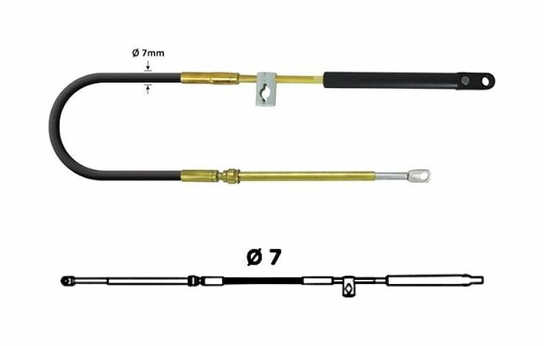 Трос газа-реверса ULTRAFLEX C36 08 футов, 2.4 метра
