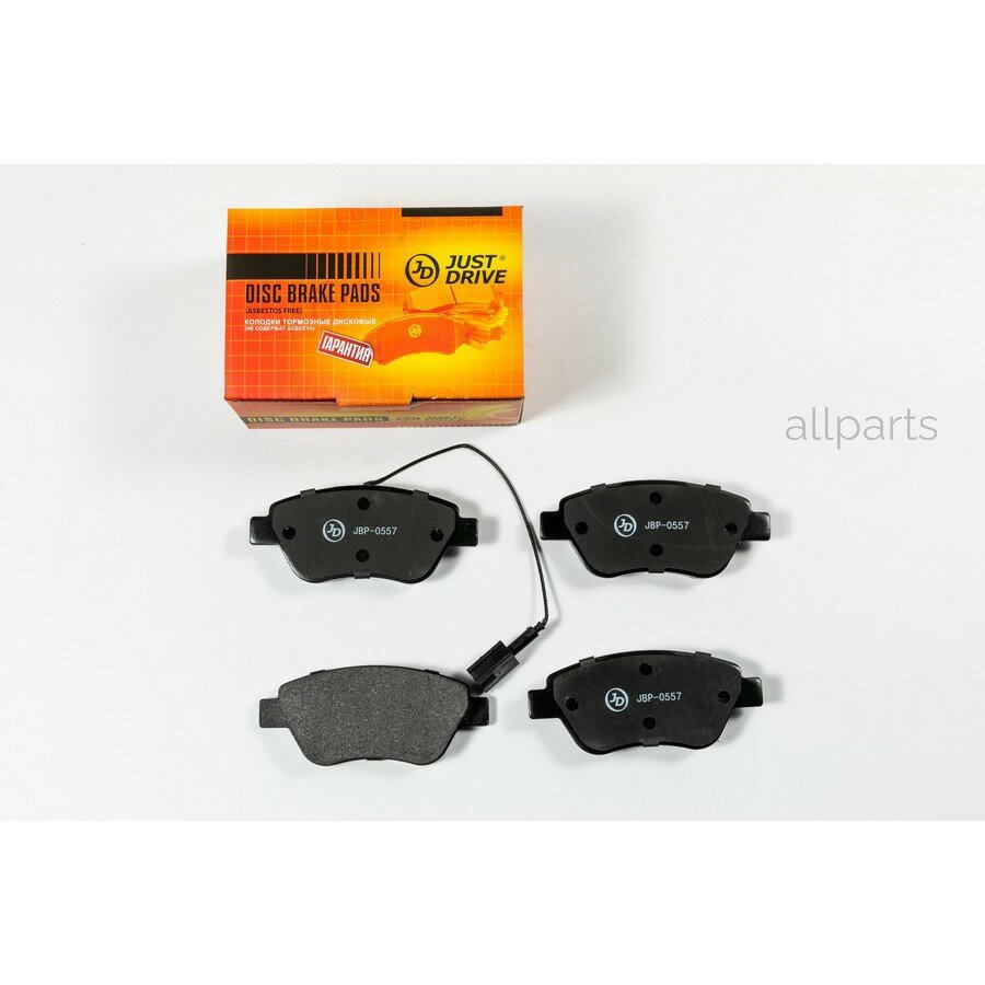 JUST DRIVE JBP0557 Колодки тормозные дисковые, передние