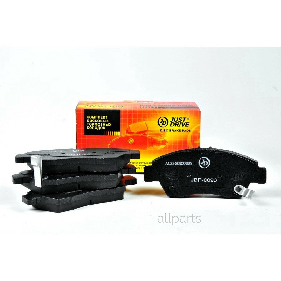 JUST DRIVE JBP0093 Колодки тормозные, передние D5070MH