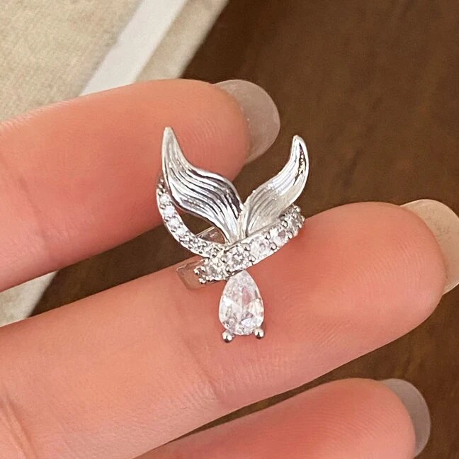 Серьги, циркон