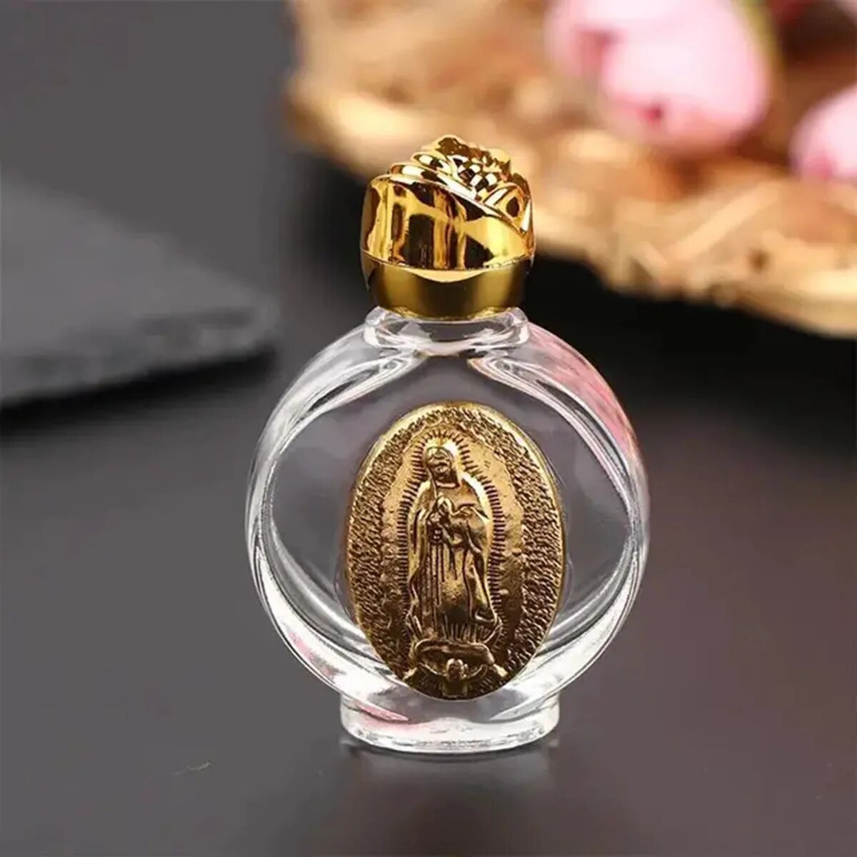 Бутылка для святой воды golden