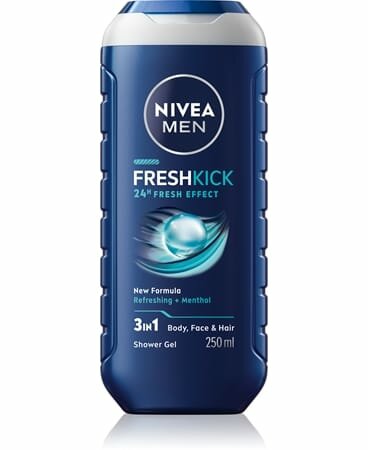 Средство для душа Nivea NIVEA MEN Fresh Kick, 250 мл