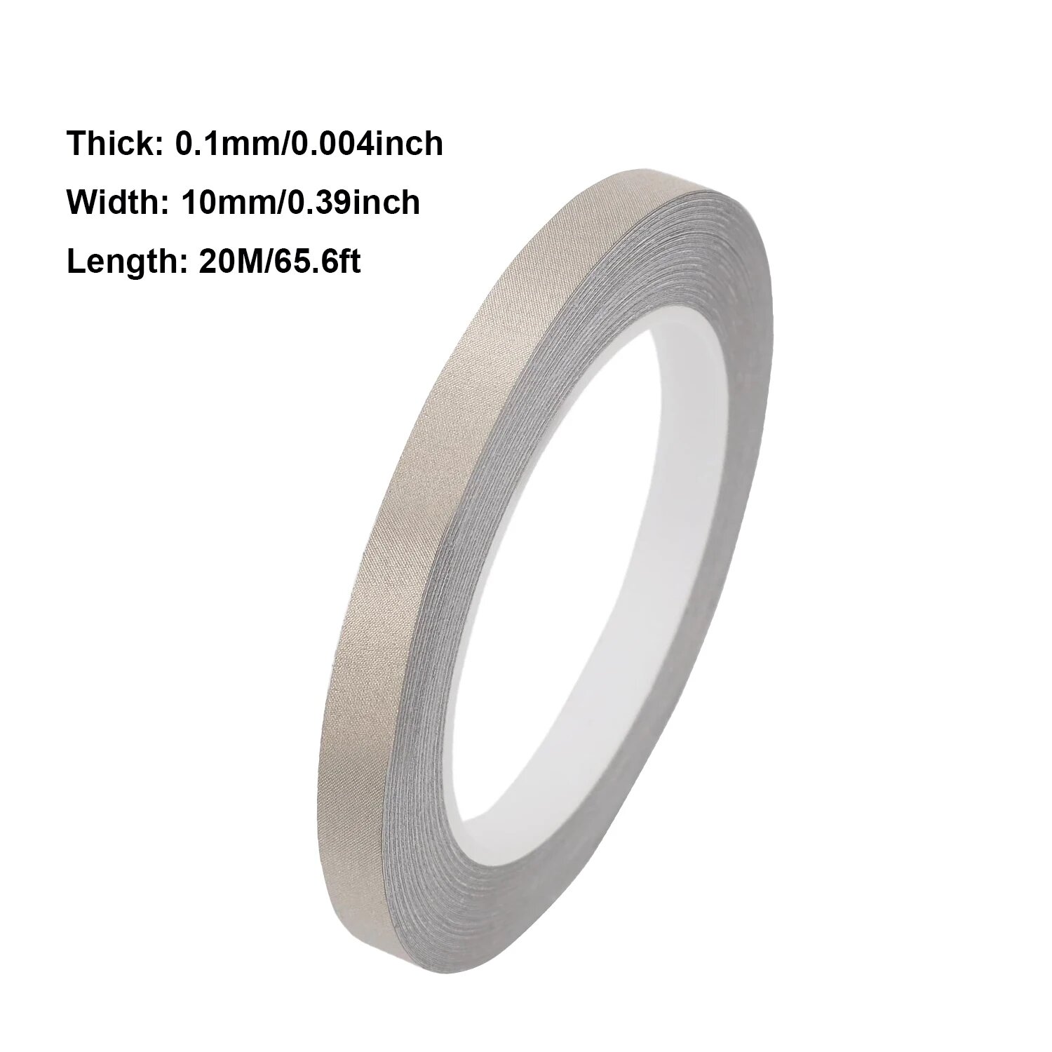 Проводящая тканевая лента 20 м для защиты электроники 10mm