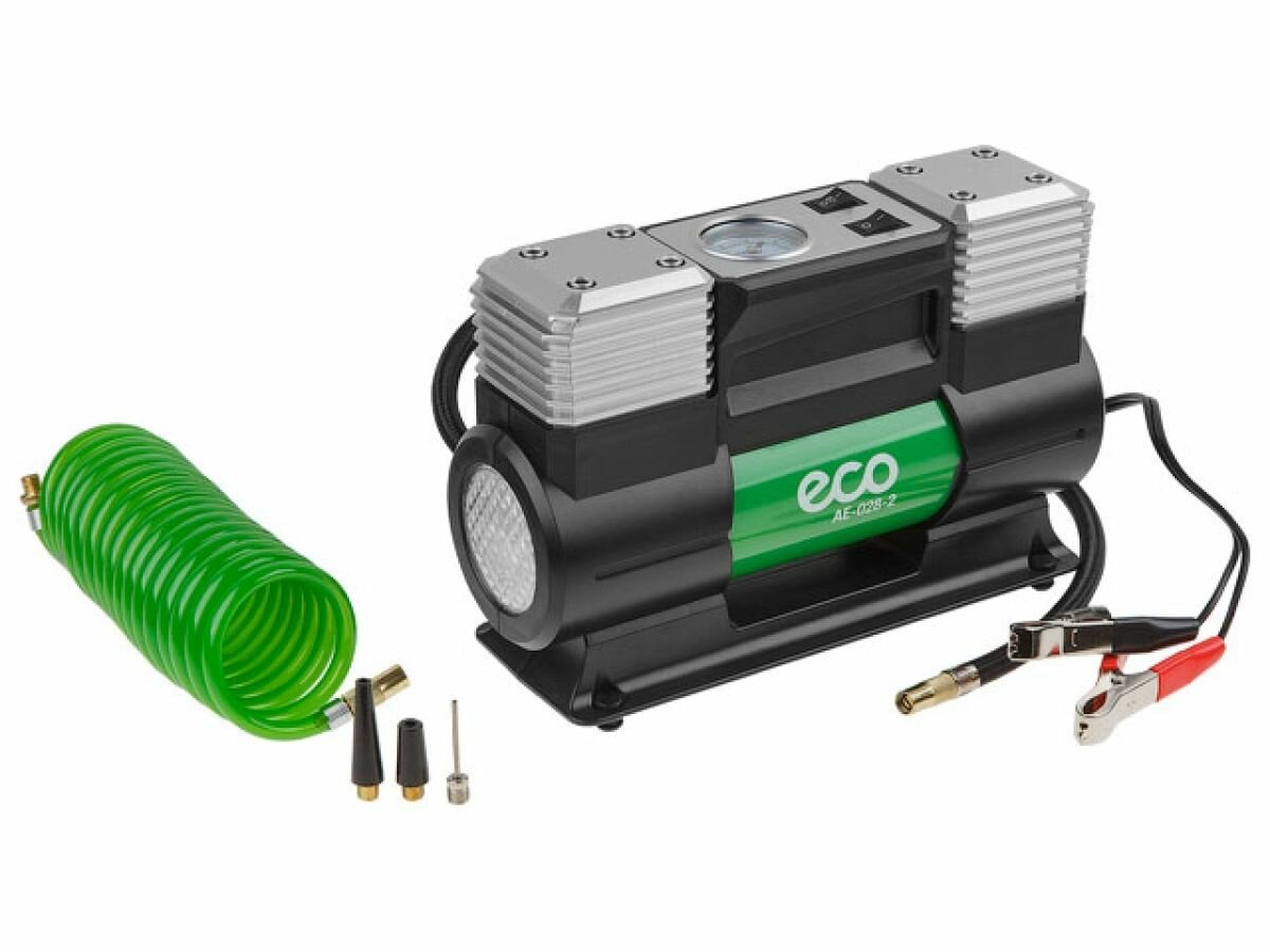 ECO Компрессор автомобильный, 280 Вт, 70 л/мин
