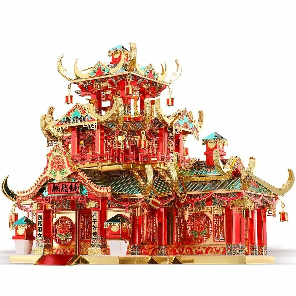 Металлические 3D-модели Piececool для взрослых, наборы моделей Rouge Shop для праздничных подарков
